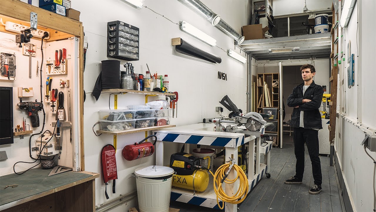 WORKSHOP TOUR END OF 2019 - YouTube