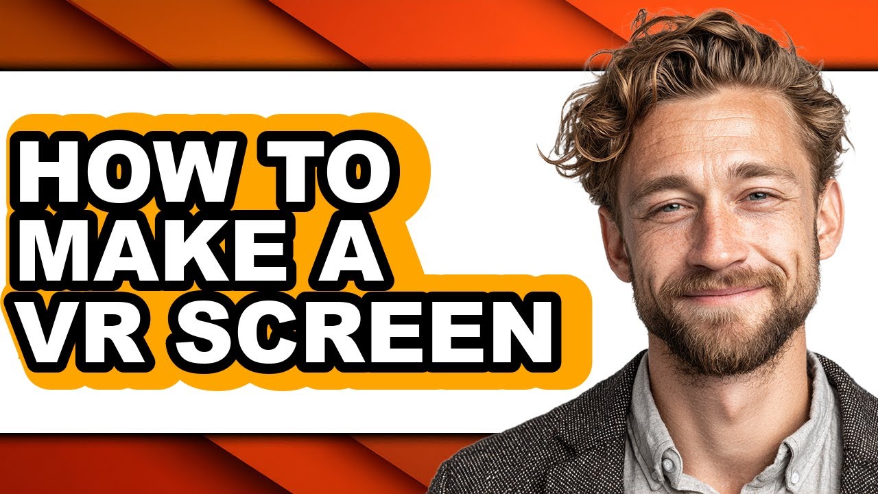 How to Make a Vr Screen (easy Method) - YouTube