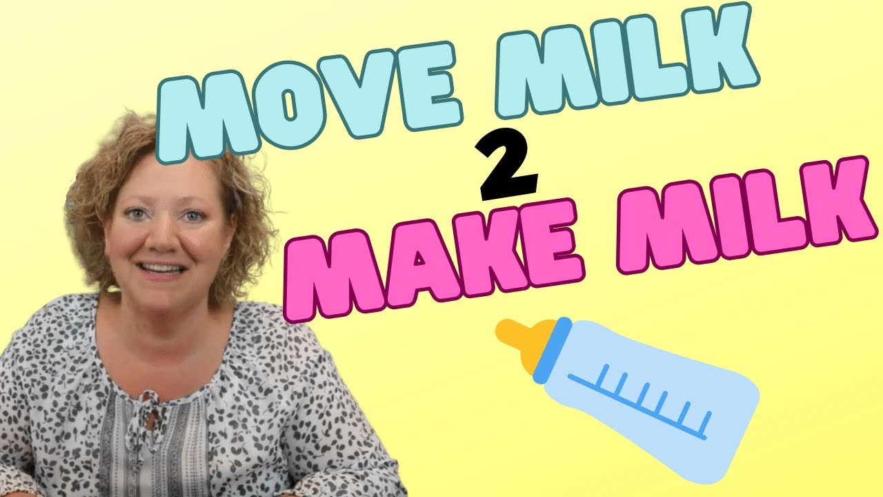 MAKE more milk by MOVING more milk! - YouTube