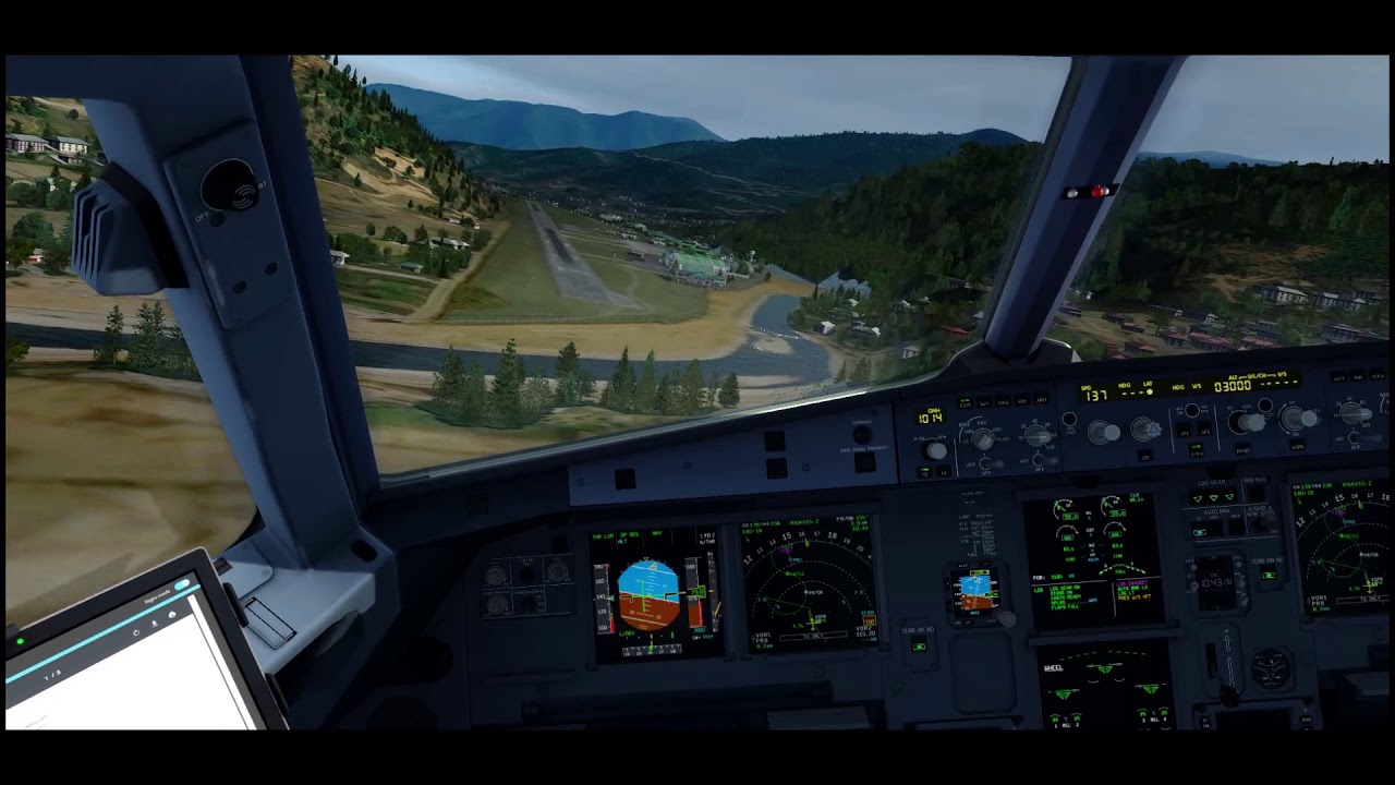 P3DV4 Approach into Paro intl airport (BHUTAN) - YouTube