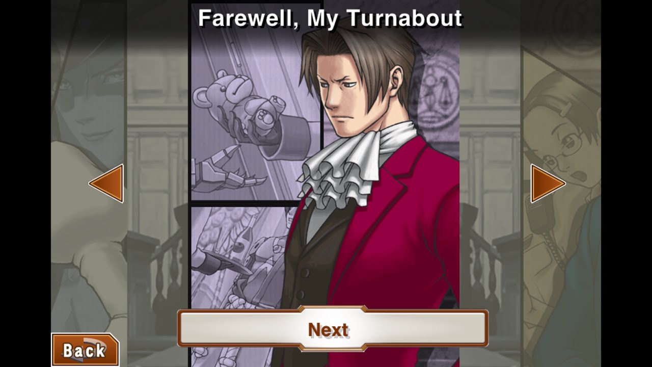 Farewell My Turnabout - Phoenix Wright: Ace Attorney Trilogy HD - YouTube