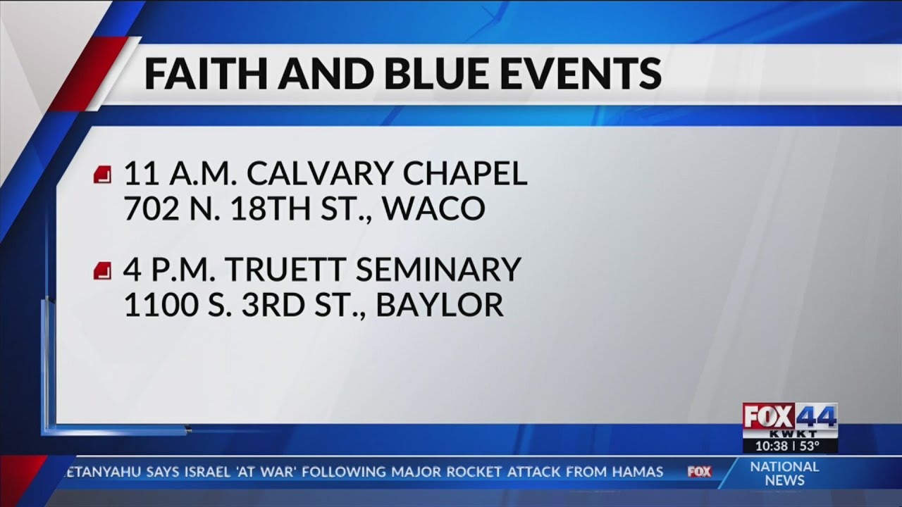 National Faith & Blue Weekend is here! - YouTube