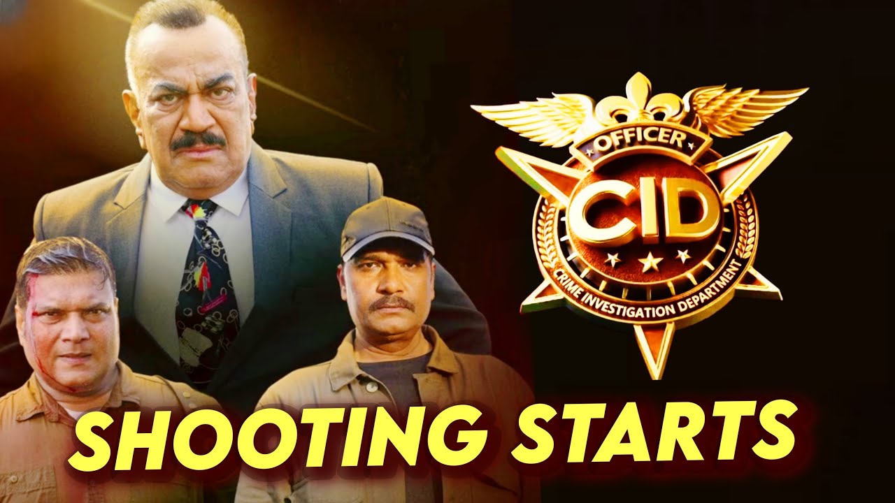 CID Season 2 SHOOTING STARTS : Episode Shoot of New Season | Sony TV ...