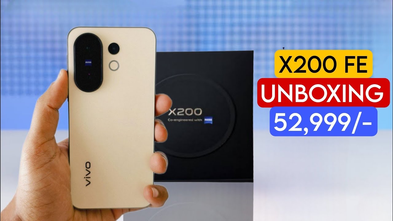 Vivo X200 FE Confirm Price In India | Vivo X200 FE Launch Date In India | Vivo X209 FE Unboxing ...