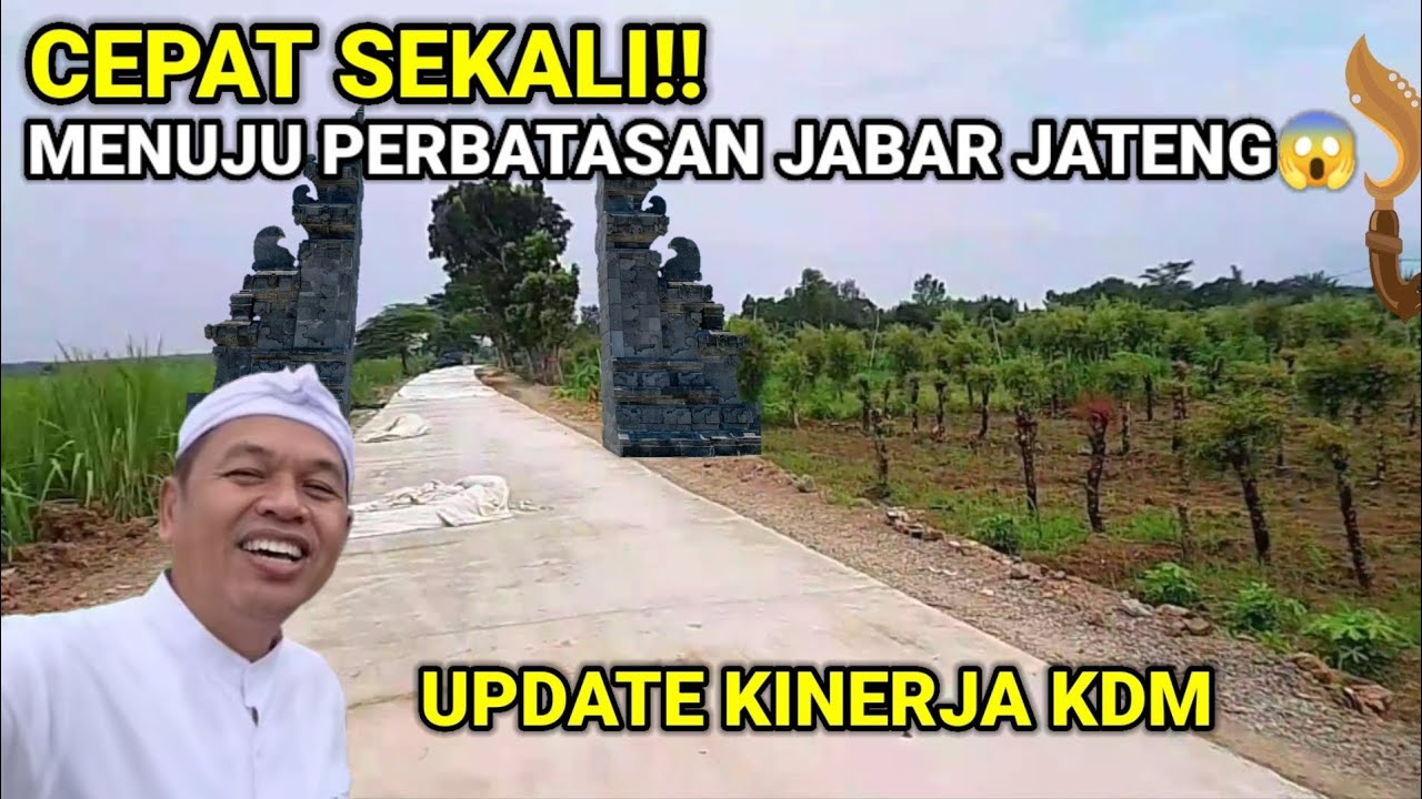 LUAR BIASA🔥CEPAT SEKALI‼️PROSES PENGECORAN JALAN DESA TONJONG MENUJU ...