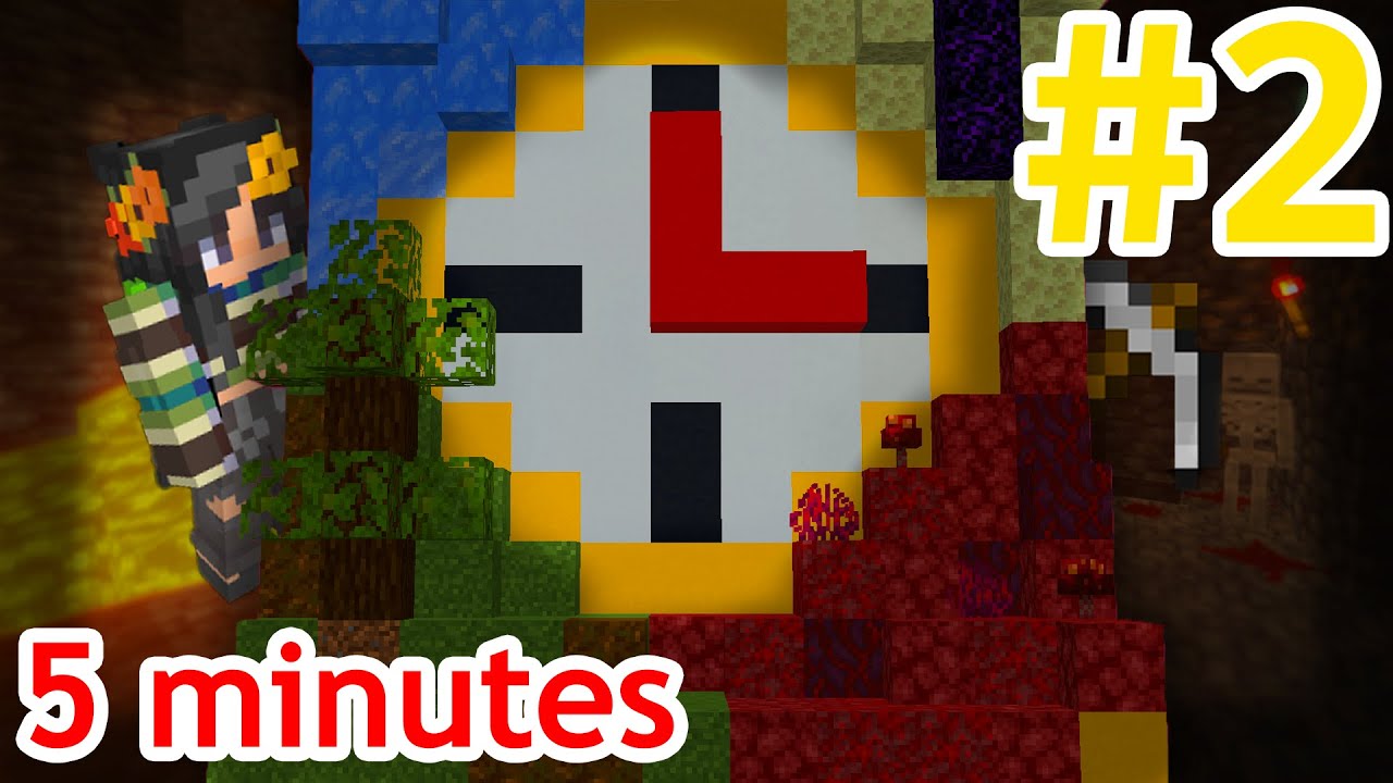 FIVE minute minecraft but I'm STUCK in the MINES - YouTube