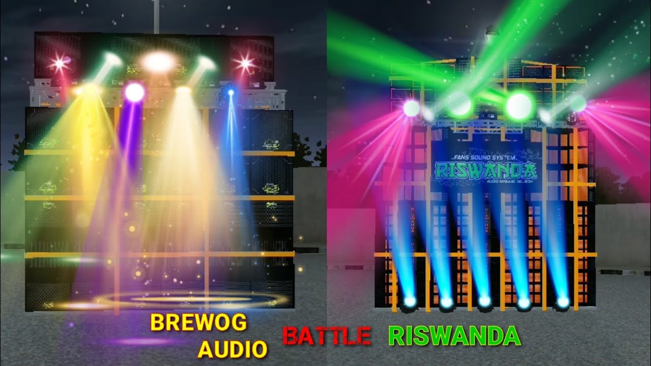 BATTLE SOUND SYSTEM BREWOG AUDIO VS RISWANDA||VERSI BUSSID - YouTube
