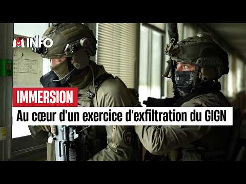 Au cœur d'un exercice d'exfiltration du GIGN