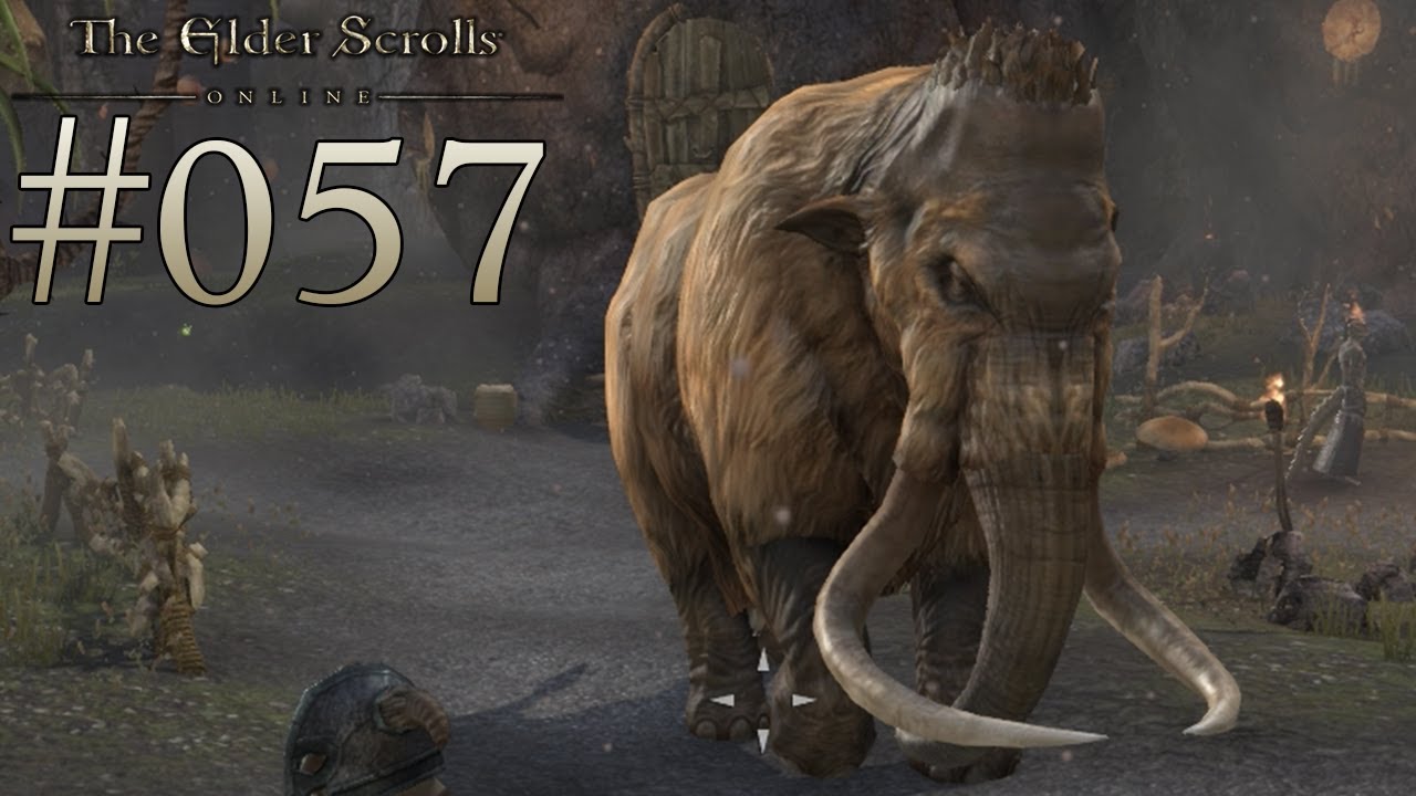 THE ELDER SCROLLS ONLINE #057 MAMMUT ★ Let's Play The Elder Scrolls ...