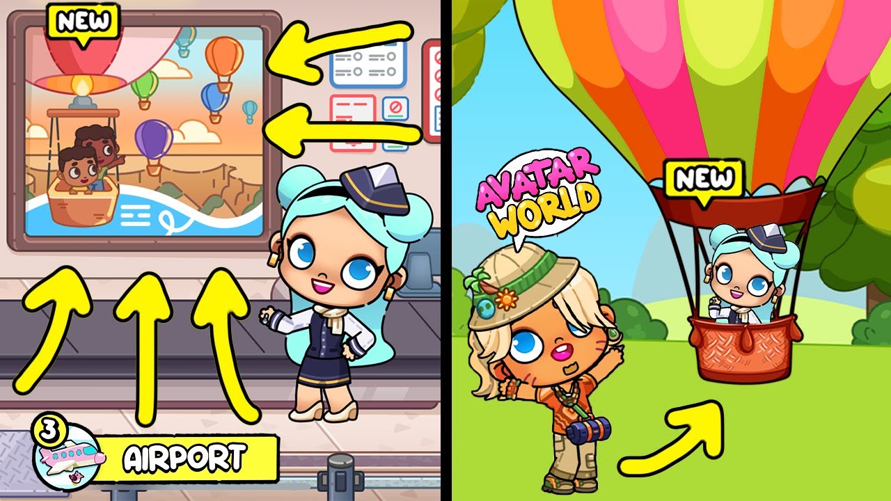 🎈HOW GET A BALLOON!!!🎈 SUPER SECRETS AVATAR WORLD // EVA GAME WORLD🎈 ...