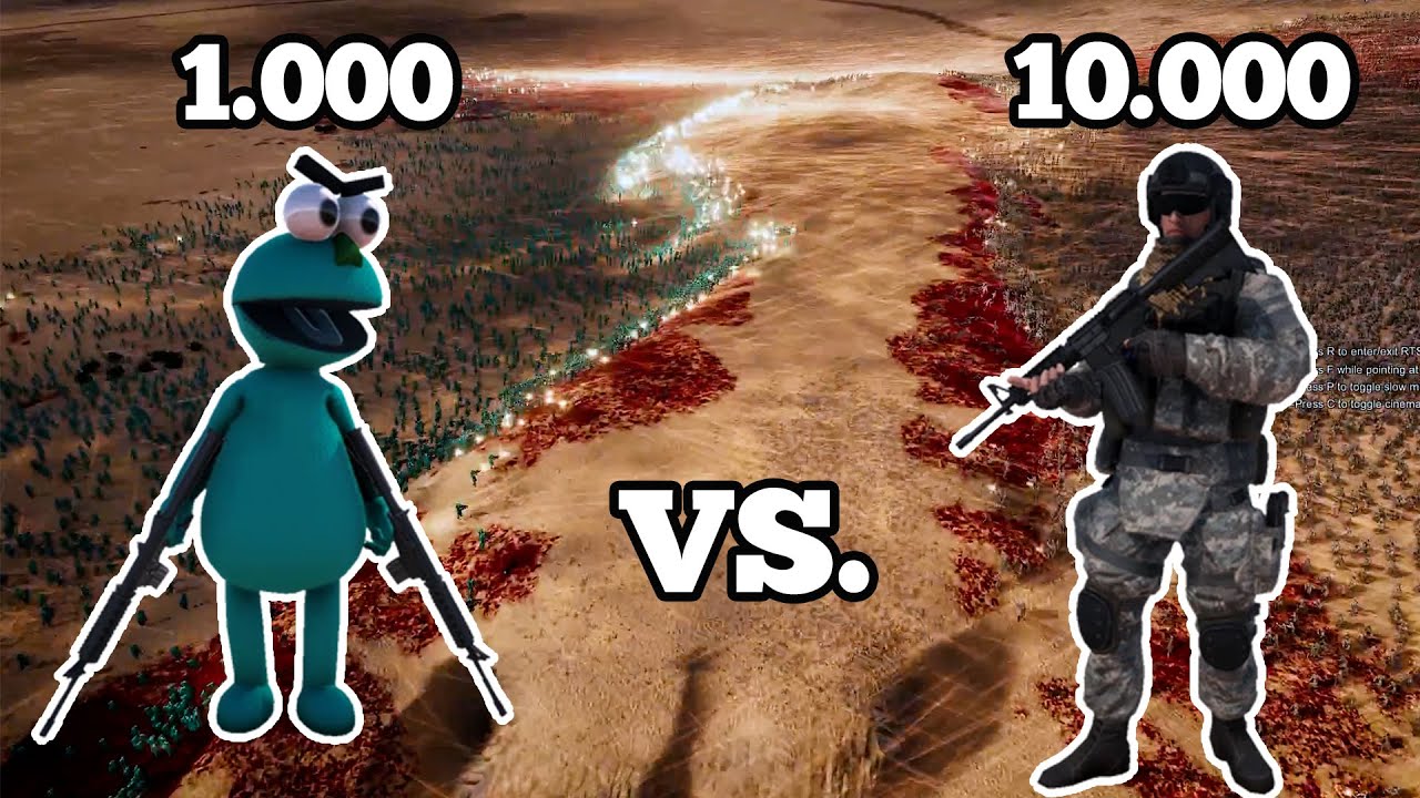 Terrorist Puppets VS Modern Soldiers | UEBS 2 | Ultimate Epic Battle ...