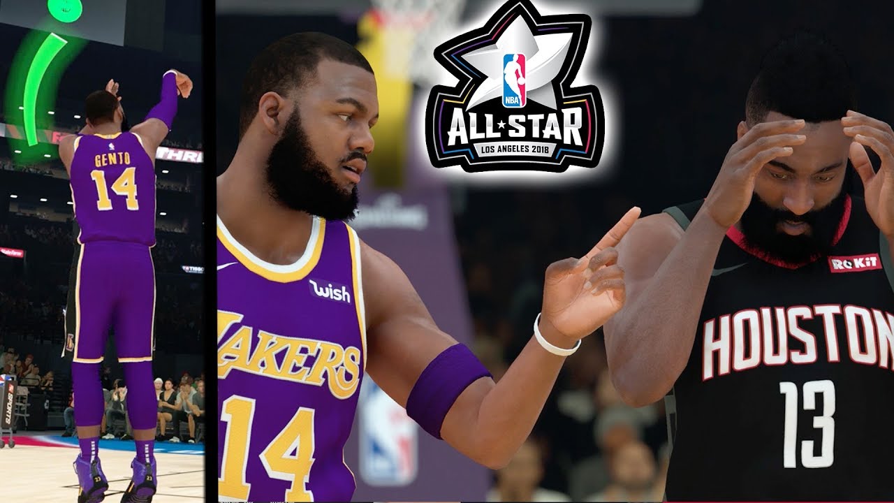 INSANE ALL STAR 3PT CONTEST! Down to Last Shot! Using Deadliest ...