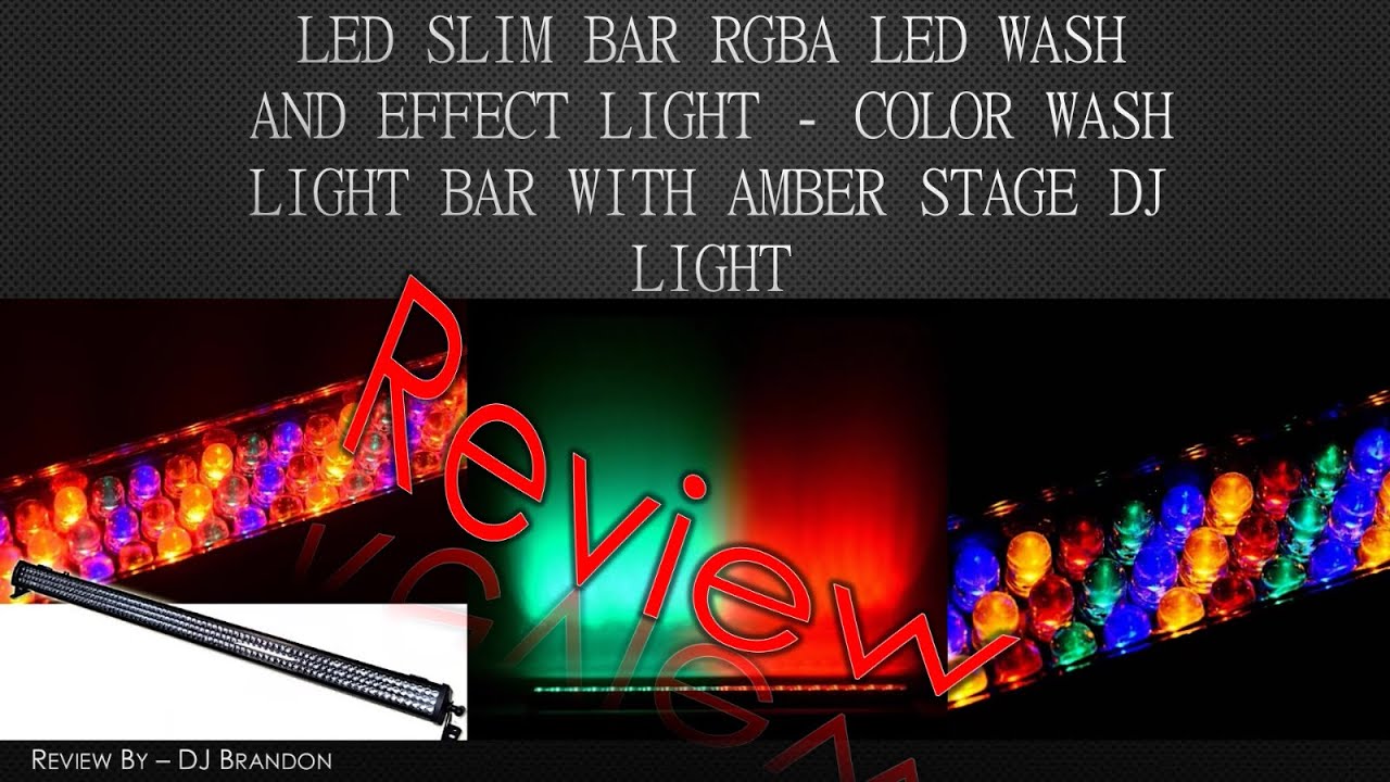 DJ LED Bar Light | Awesome Effects | Best Of The Best!!! - YouTube