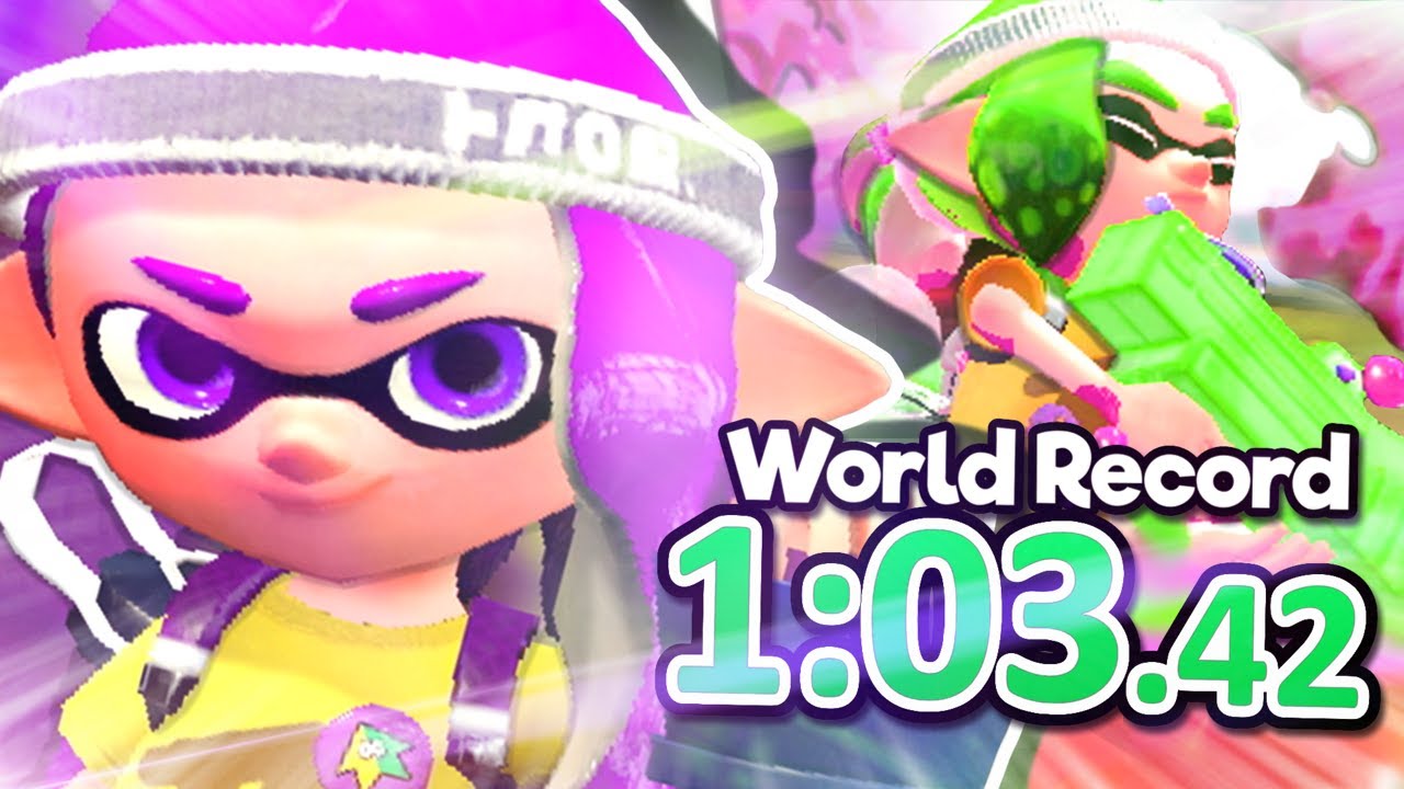 I attempted to SPEEDRUN the Splatoon 2 Tutorial - YouTube