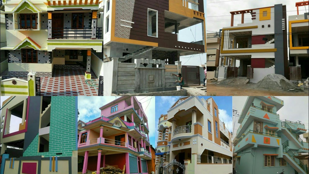 Top front parafit design ll front arch design ll plastering design ...