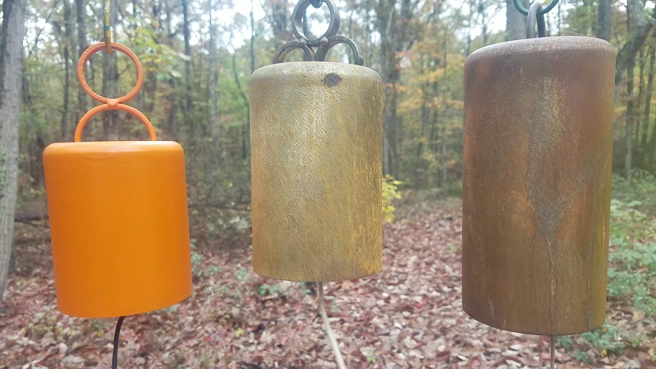 Comparison of small oxygen cylinder bells - YouTube