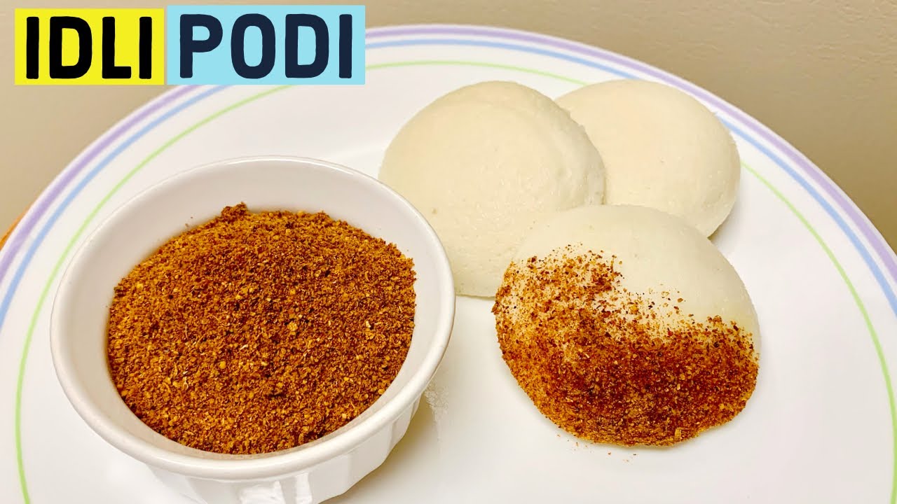 Idli Karam Podi | Idli Podi - YouTube