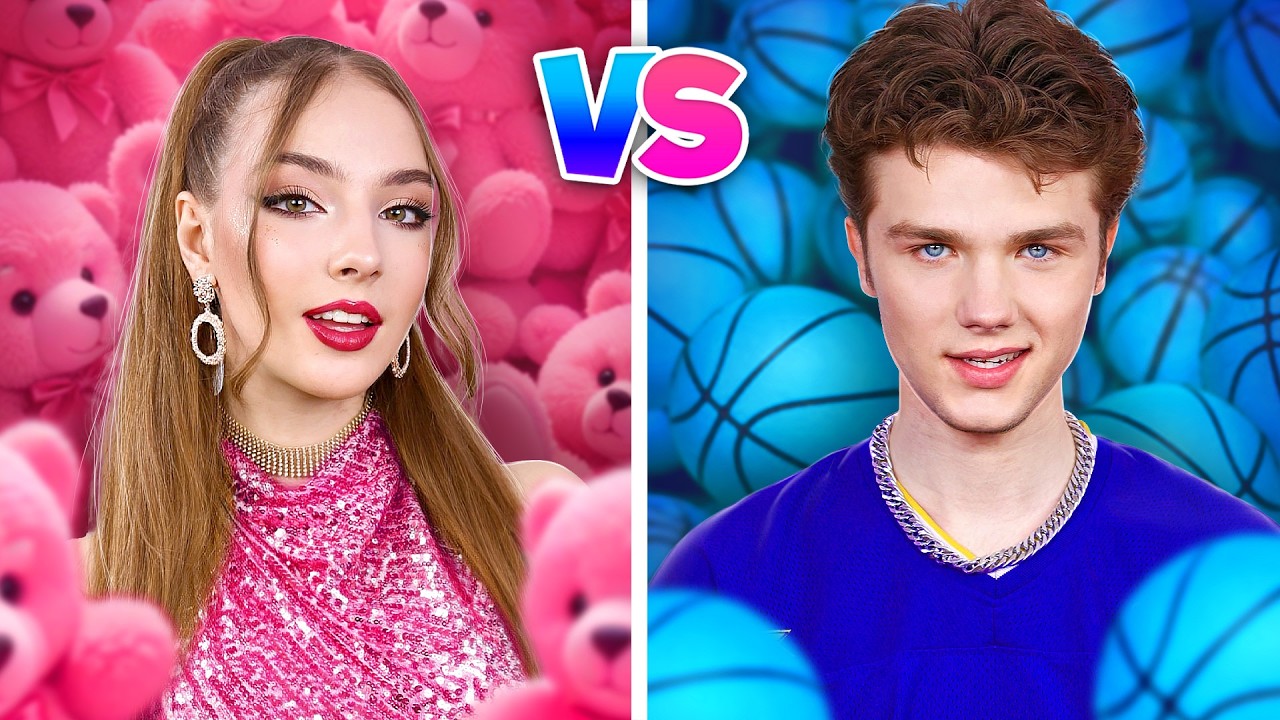 Jongens vs Meisjes Challenge! Wie Zal de School Controleren? - YouTube