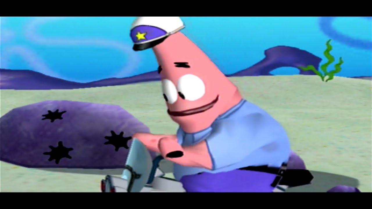Patrick Star Police Officer - YouTube