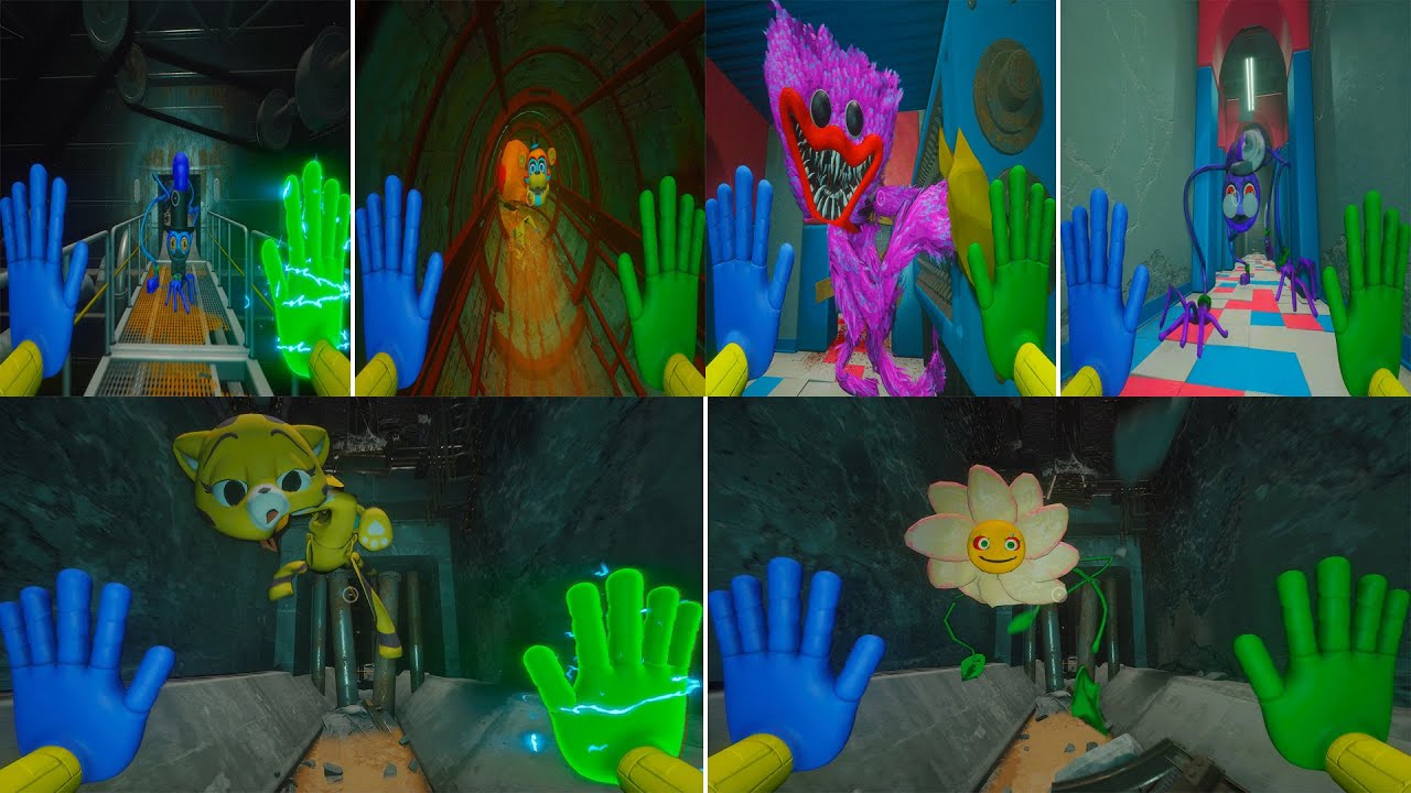 6 Mod Characters Chasing and Eating Meat Will Be Like? - Poppy Playtime ...