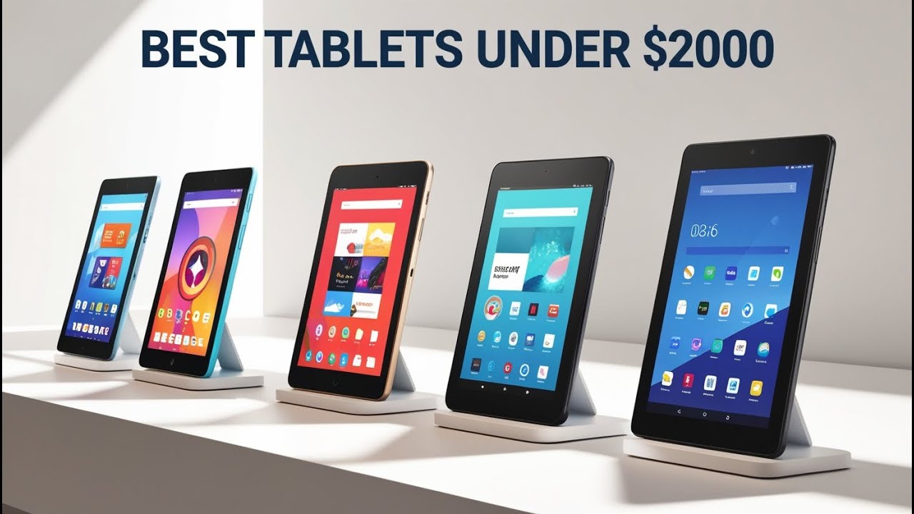 Top 5 Best Budget Tablets of 2025 Under $200 | Affordable & Reliable ...