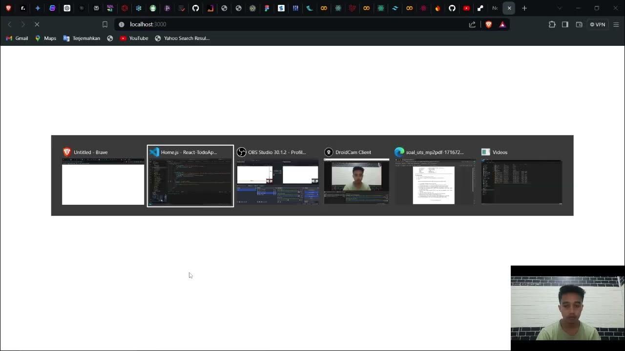 Project UTS "Task Lisk React Js" Pemrograman Mobile 2 - YouTube
