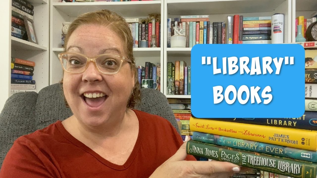 Books with "LIBRARY" in the title || Shelf Spotlight - YouTube