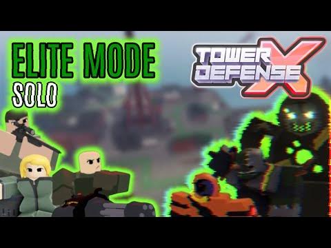 TDX || Elite Mode SOLO Victory! || Tower Defense X - YouTube