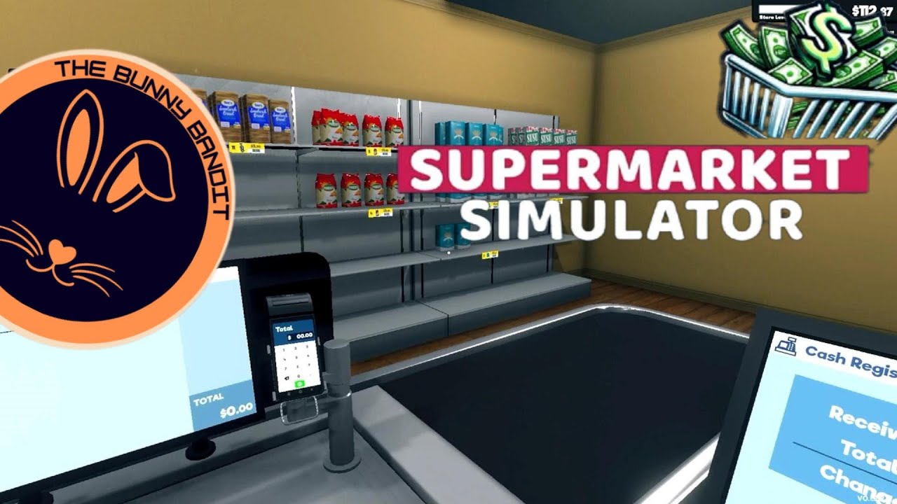 Bunny's Bandit Bodega - Supermarket Simulator - Week 1 - YouTube