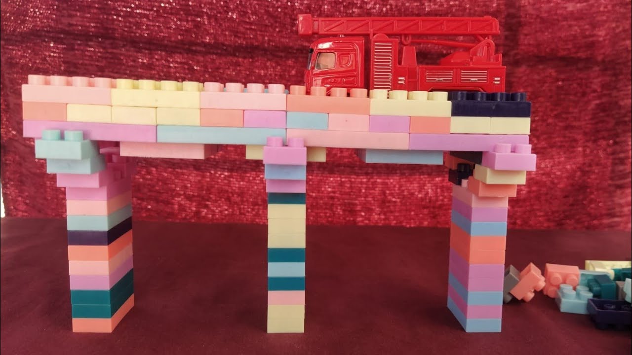 Building Bridge With Block l Fly Over l Building Block - YouTube