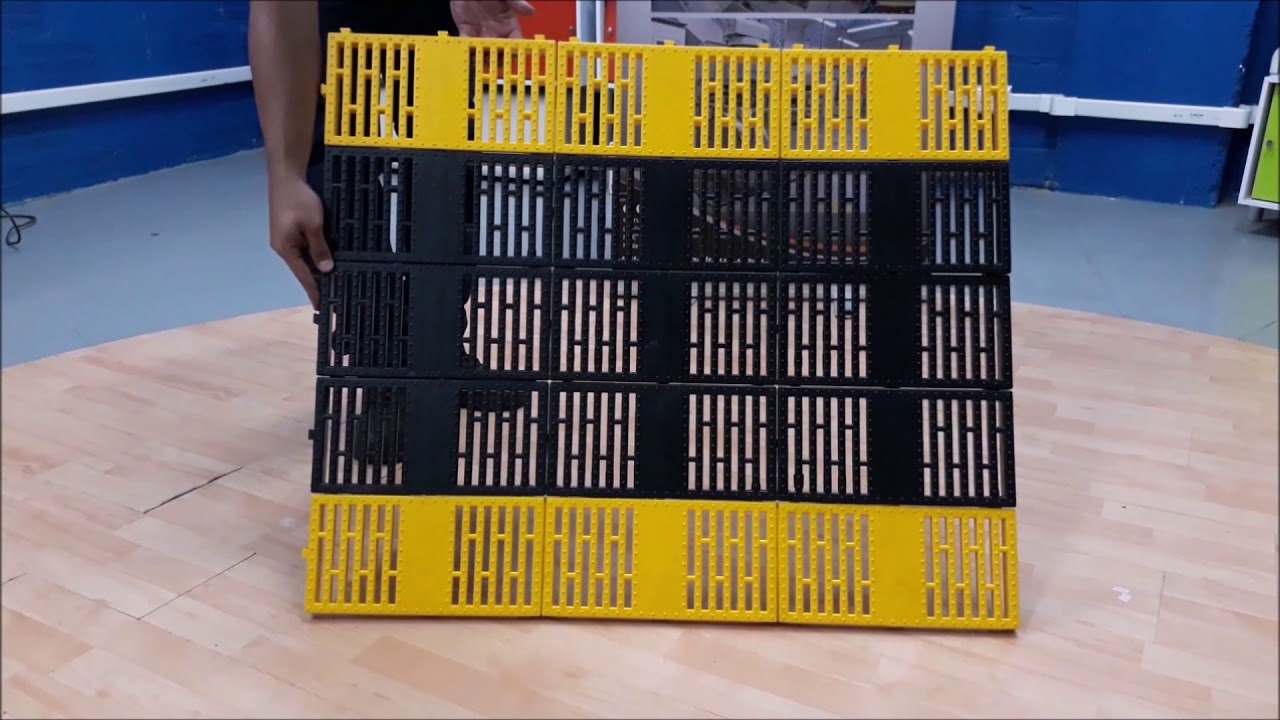 Ensamble Piso Modular IndustrialHeavyWeight - YouTube