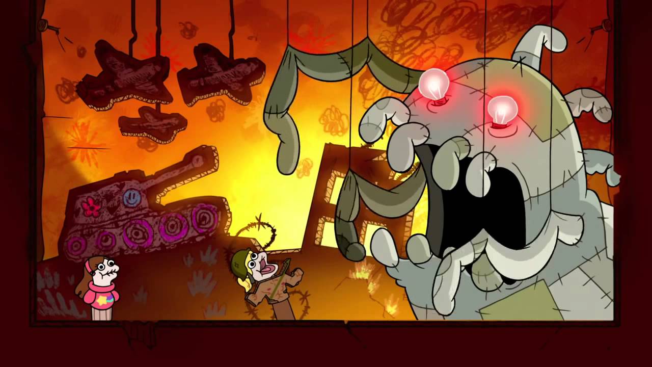 Gravity Falls - Glove Story - A Sock Opera by Mabel Pines - YouTube