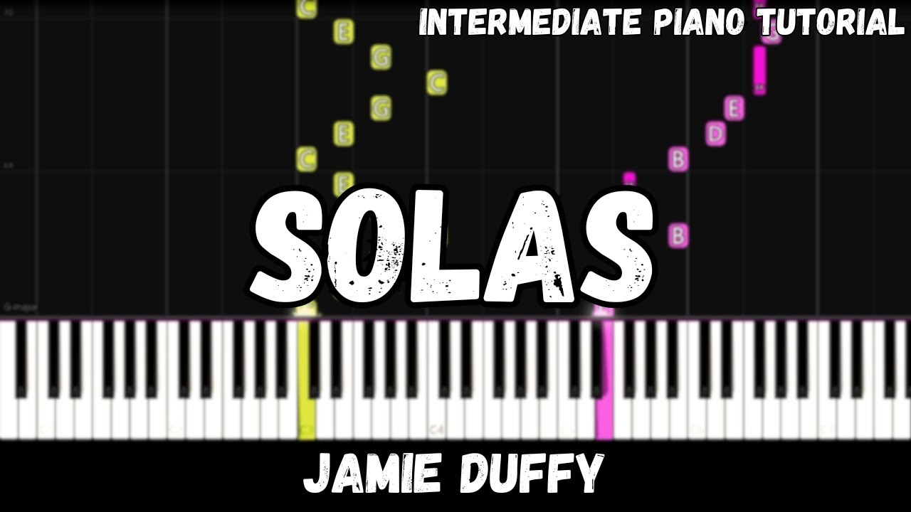 Jamie Duffy - Solas (Intermediate Piano Tutorial) - YouTube