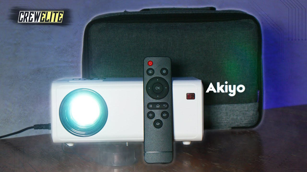AKIYO: O7 Portable 1080P WiFi Digital Projector With Carrying Case ...