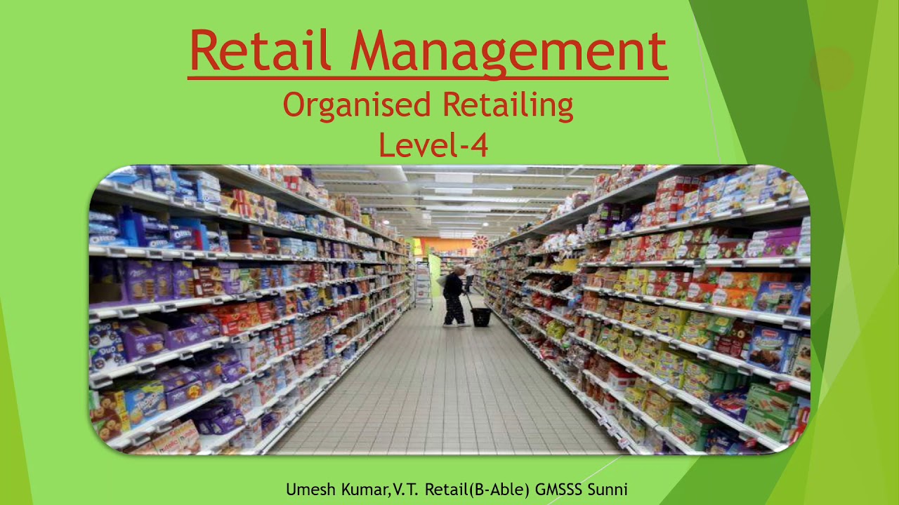 Retail Organizational Structure L-4 - YouTube