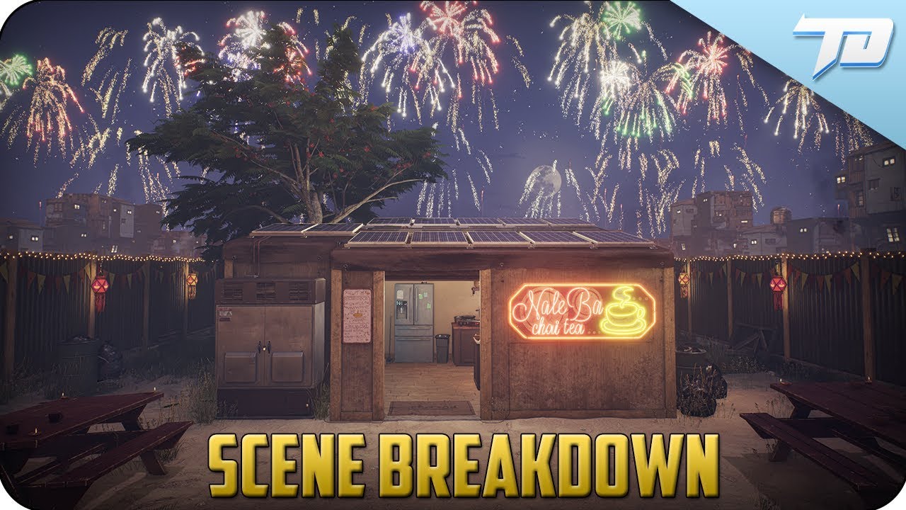 How Video Game Environments are Made - Full Scene Breakdown - YouTube