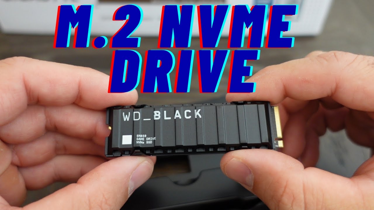 How To Install An NVMe M.2 Drive - YouTube