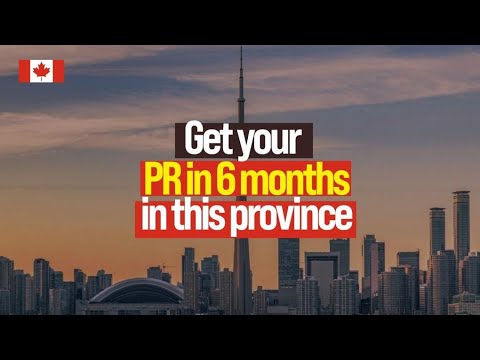 Get your PR in 6 months in this province - YouTube