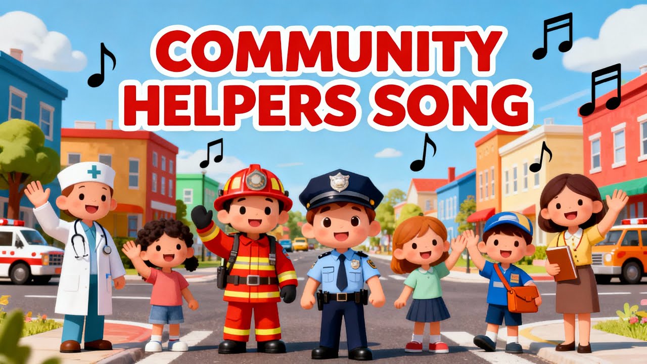 Community Helpers Song | Learn Community Helpers for Kids - YouTube
