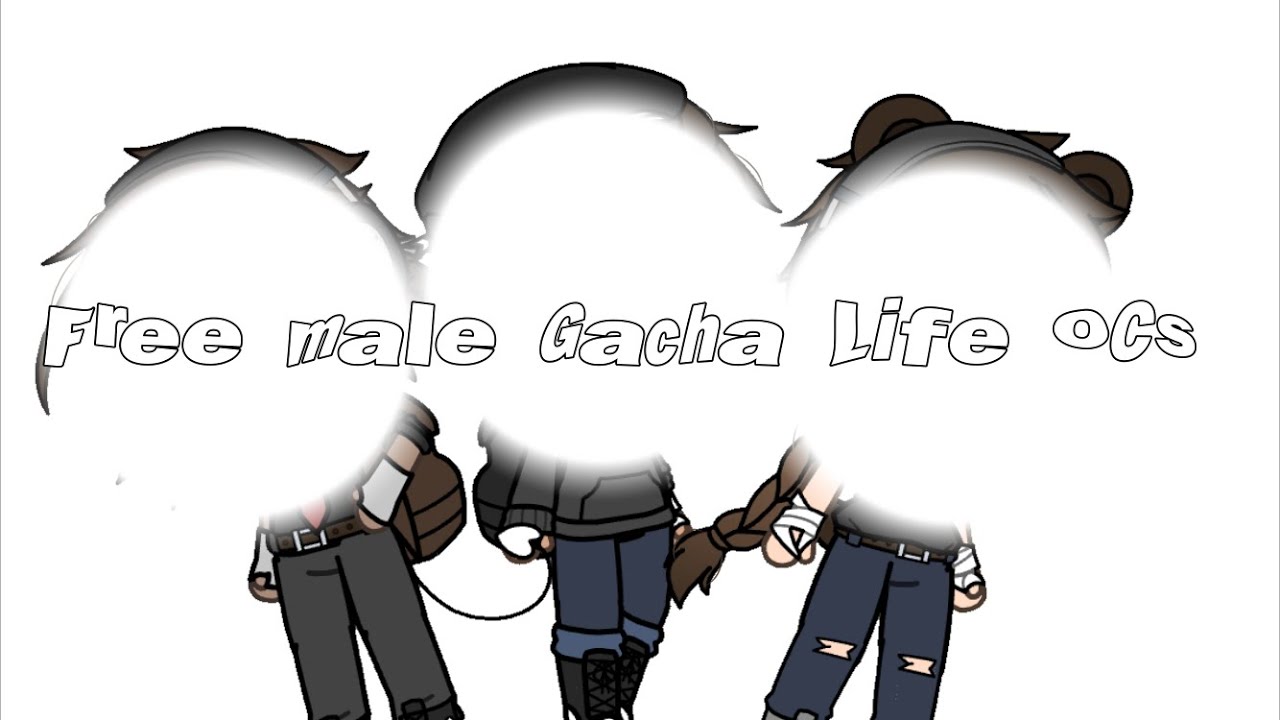 3 free male Gacha Life ocs! ☆ - YouTube