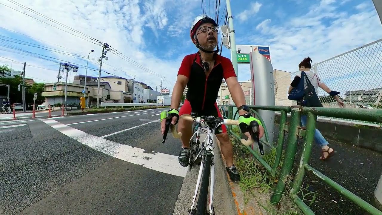 孫を訪ねて55km - Mazzo Cyclog 2022-08-20 - YouTube