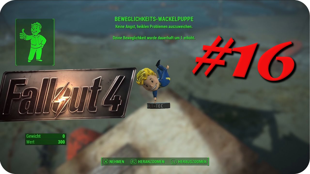 Fallout 4 Beweglichkeits-Wackelpuppe #16 [GER][HD] Agility Bobblehead ...