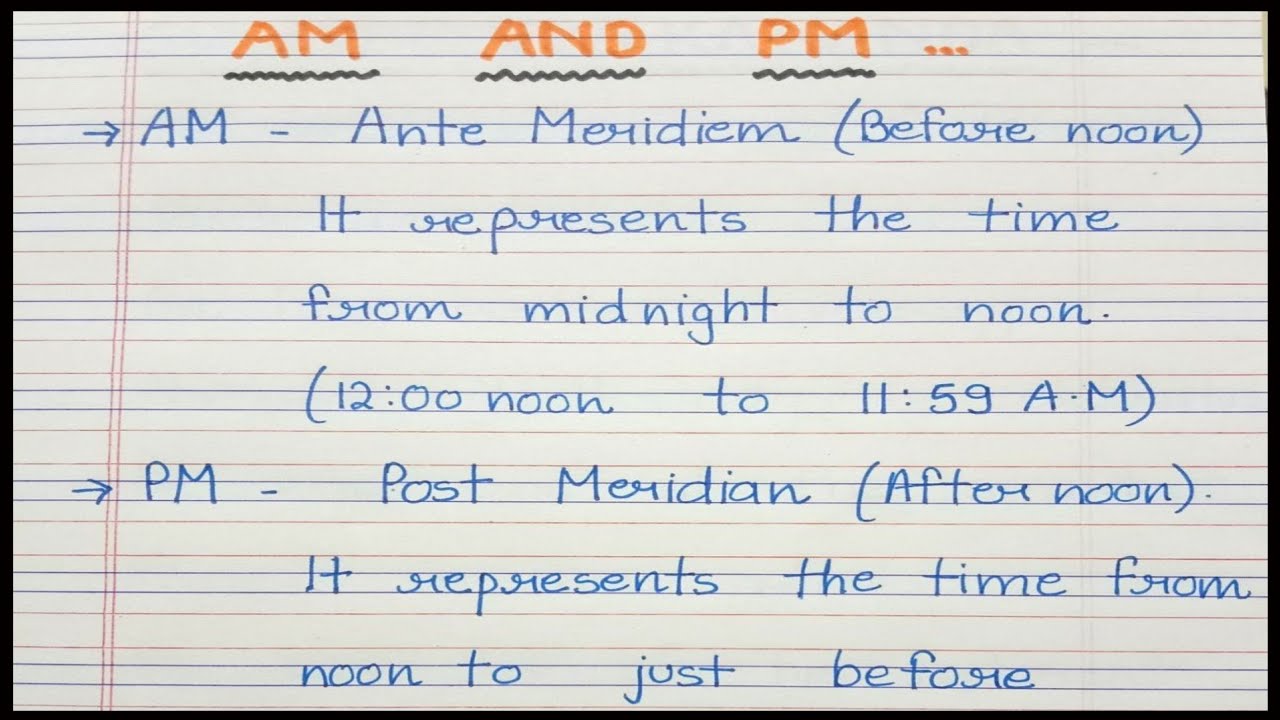 Full Form Of AM And PM What Do You Understand By AM And PM YouTube full-form-of-am-and-pm-what-do-you-understand-by-am-and-pm-youtube