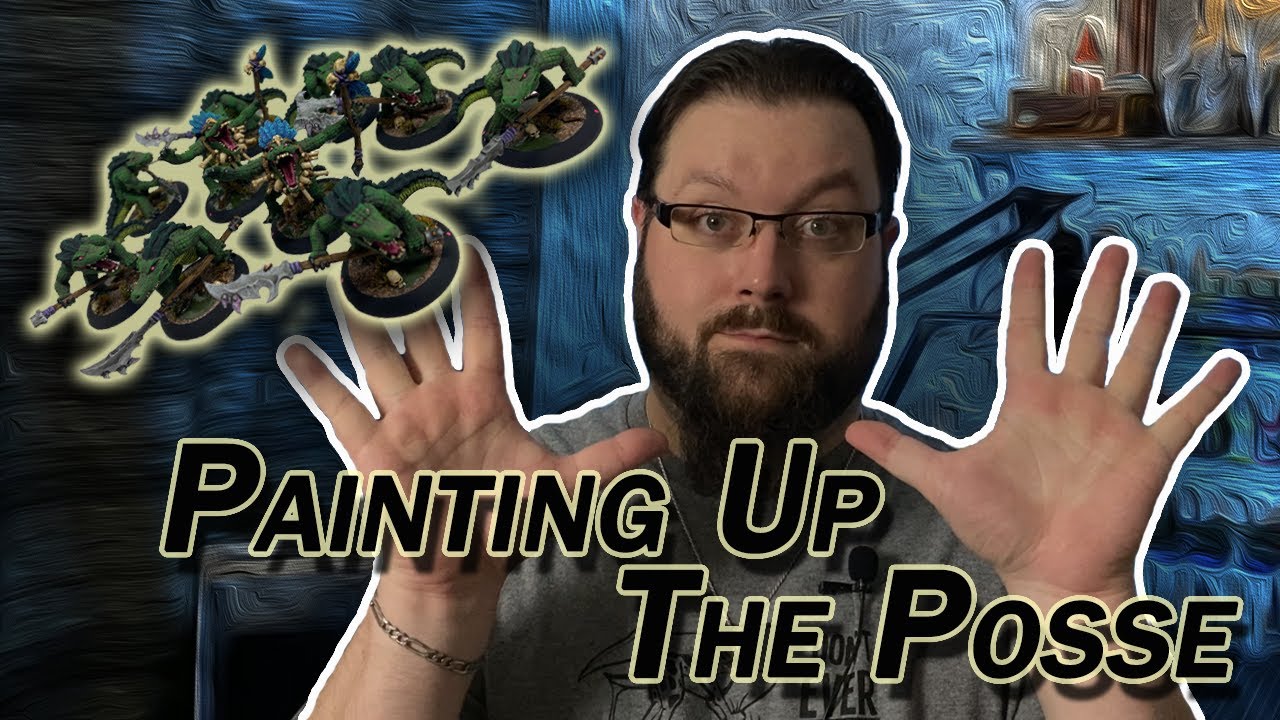 How to paint the Gatorman Posse from the Minions line for Warmachine ...