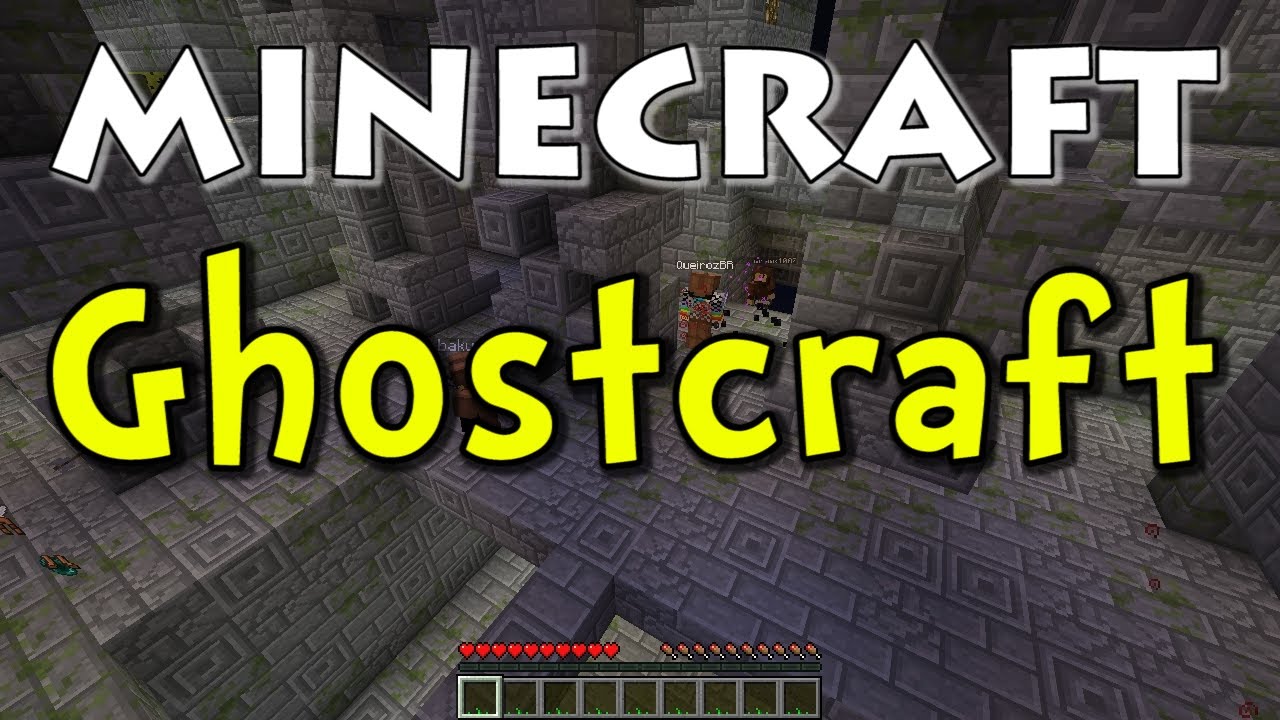 Minecraft Ghostcraft (Multiplayer Arena / Team vs Ghost) - YouTube