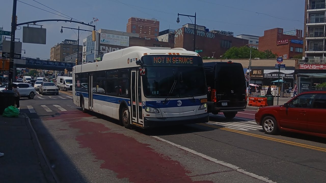 MTA BUS: 2015 New Flyer Xcelsior XD40 [7431] NIS bus @ Main Street ...