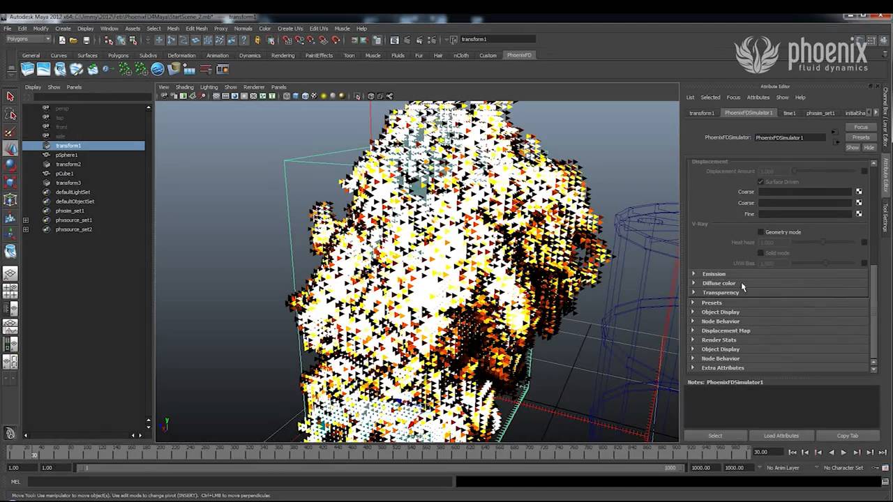 Phoenix FD for Maya Оverview - MARCH 2012 - YouTube
