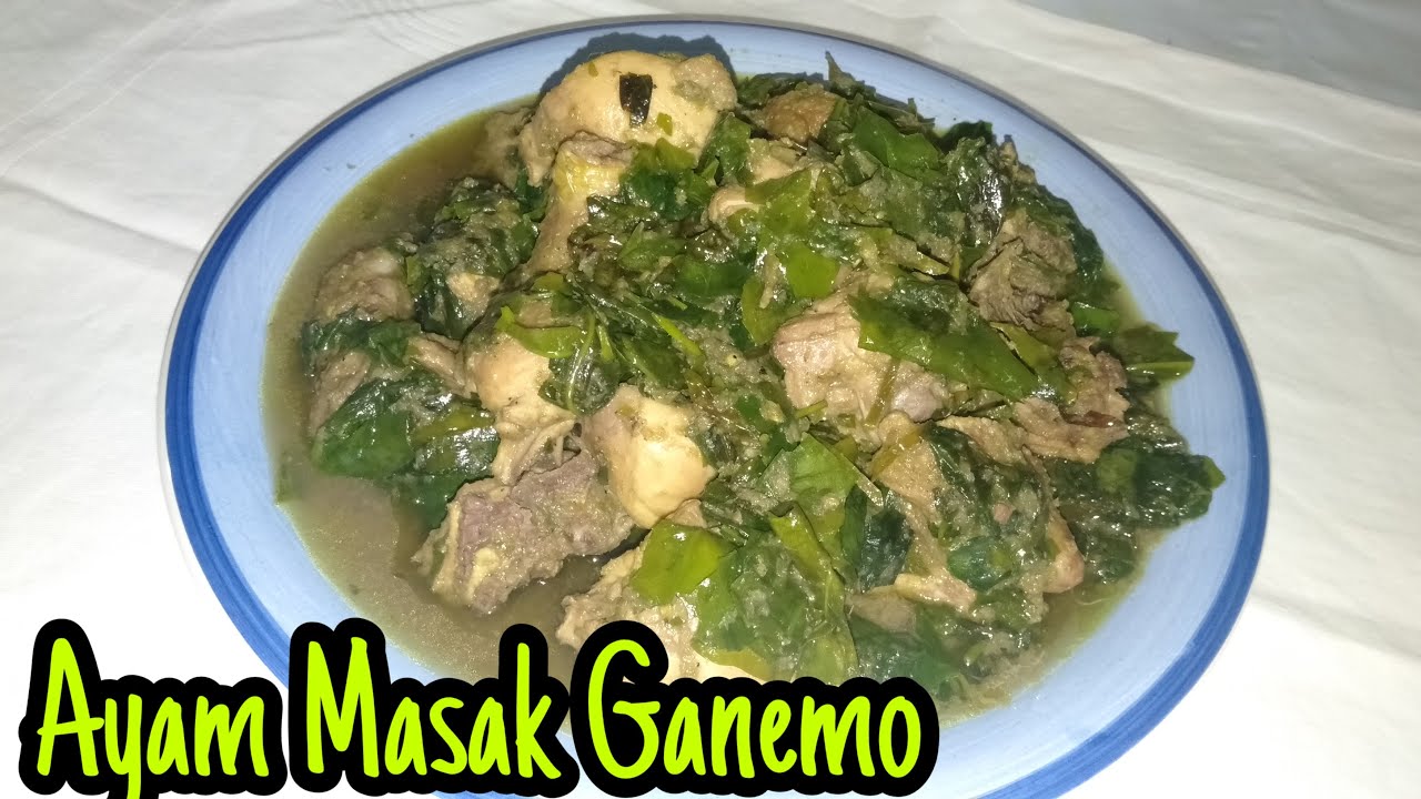Resep Ayam Ganemo ala Manado || Mantull Banget di Masak Dengan Daun ...