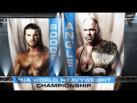 TNA Bound for Glory 2011 Kurt Angle vs Bobby Roode part 1 (TNAPG)