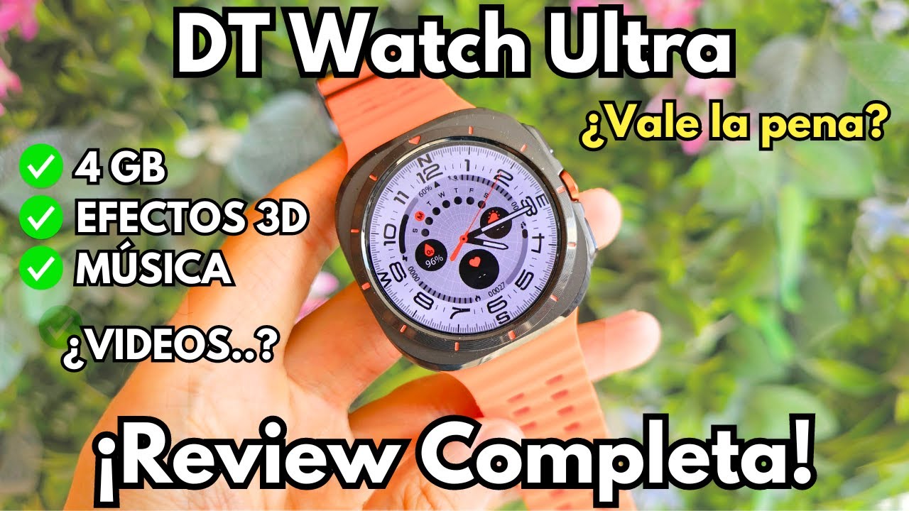 DT Watch Ultra 💥 Con Efectos 3D y Animaciones ¿Vale la PENA? | Review ...